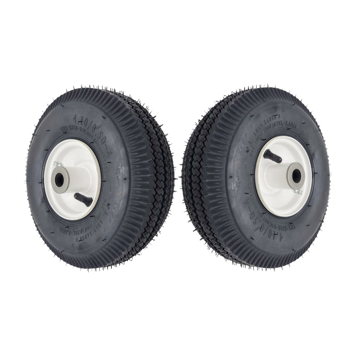 2-Pack Toro TimeCutter 105-3471 Front Wheels With Tires 4.10x3.50-4 ...