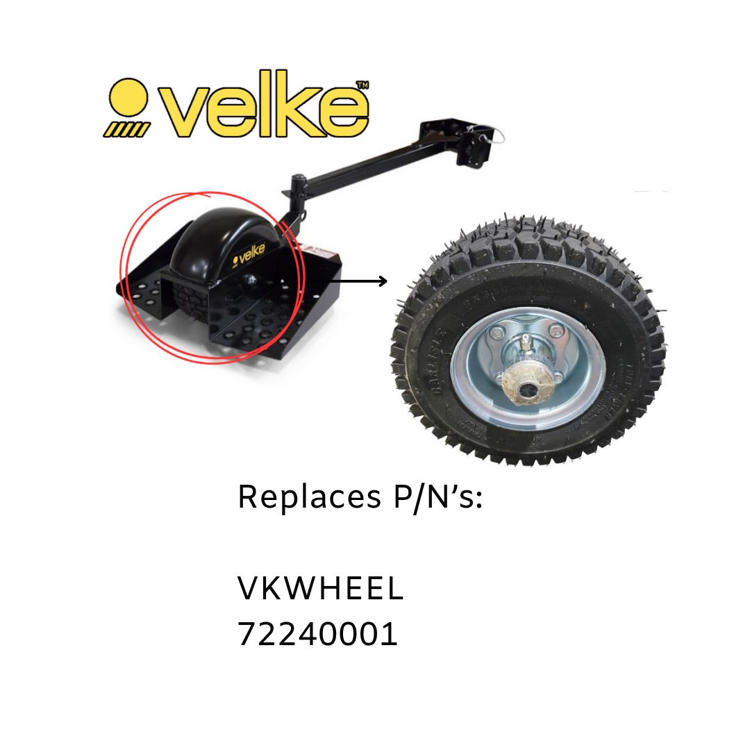 Velke Wheel, Tire & Spanner for 1-Wheel Sulkies P/N 72240001 (VKWHEEL ...