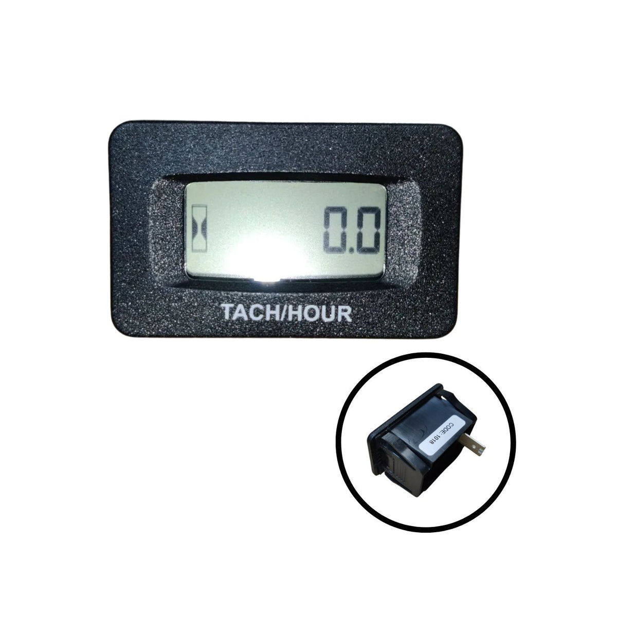 Bad Boy 083-4050-00 Tach & Hour Meter For Most EFI & Diesel Engines ...