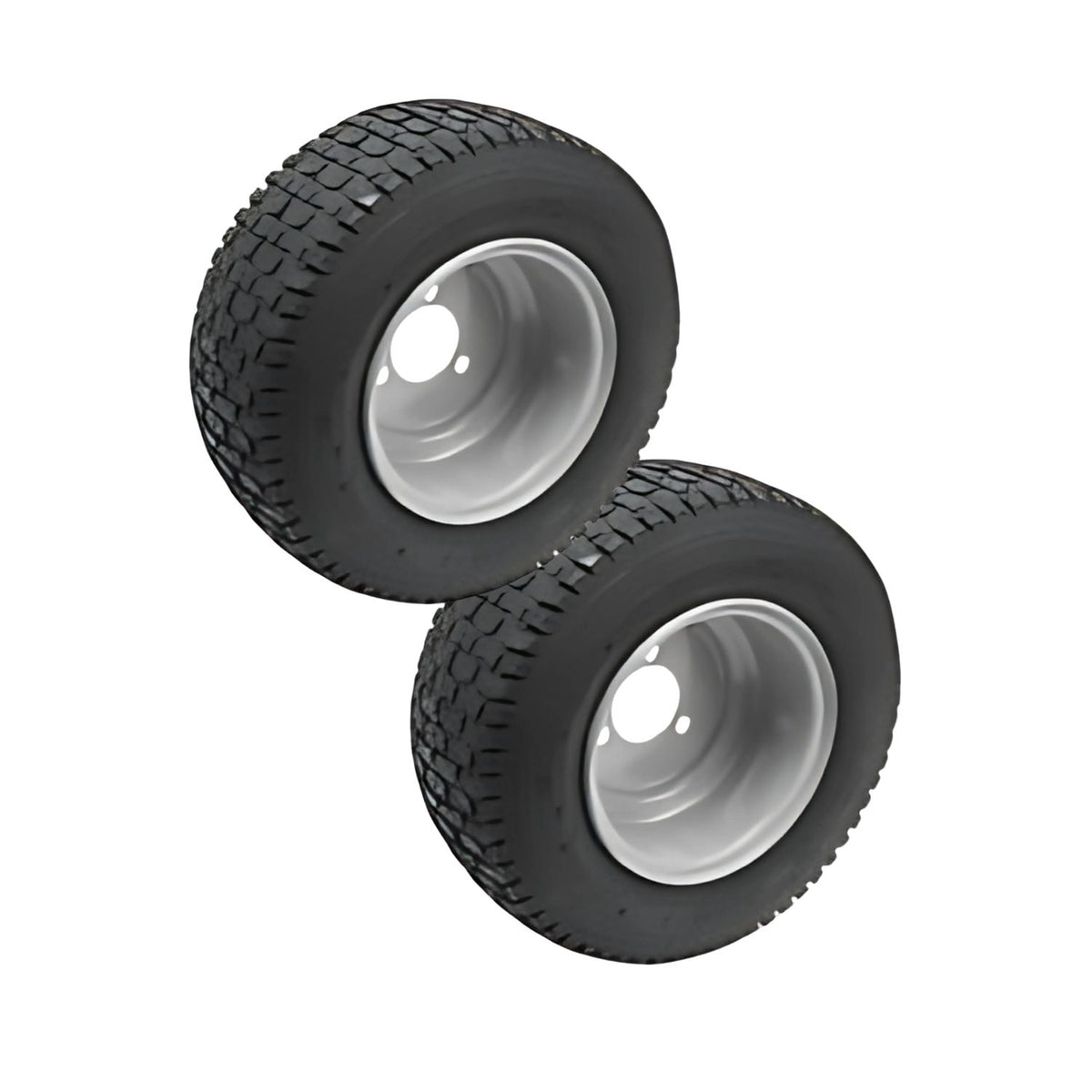 16x6.50-8 Snapper Rear Engine Wheel & Tire Set (3-Holes Painted Grey ...