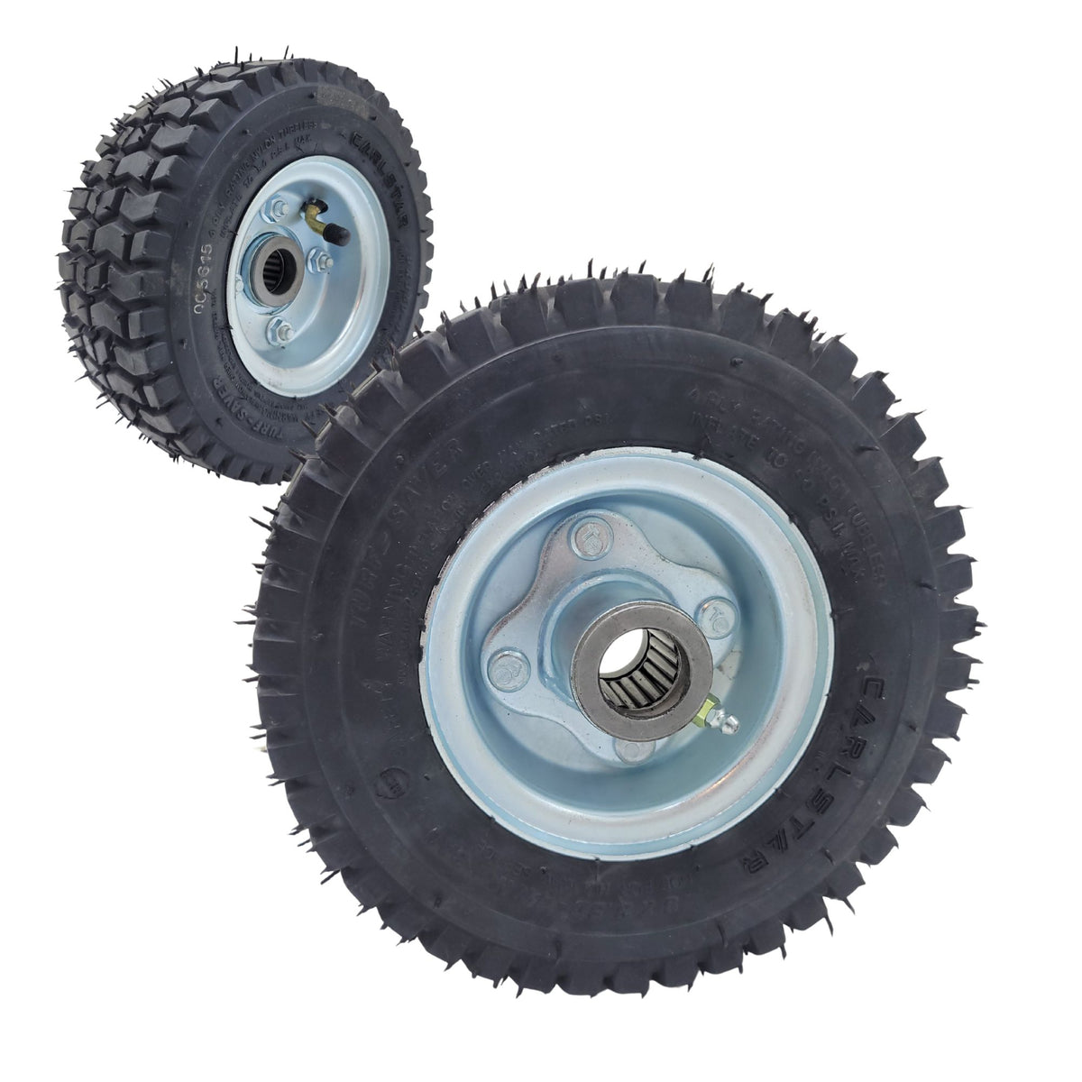 2-Wheel Velke Wheel/Tire Set VKXWHEEL Pneumatic Carlisle 9x3.50-4 Tire ...