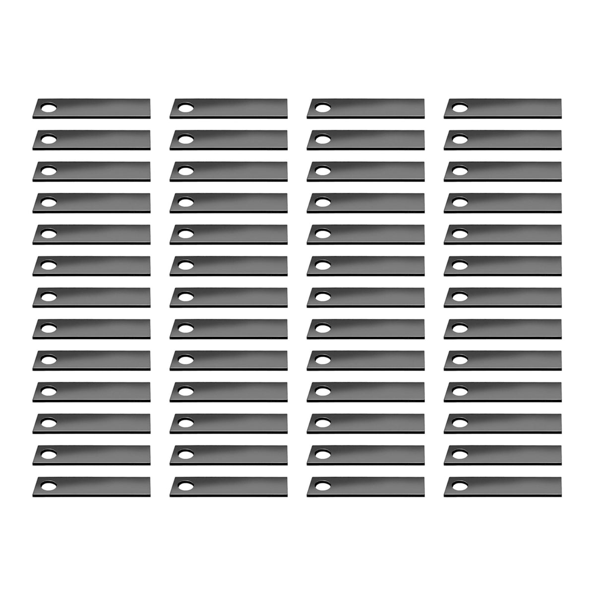 Billy Goat and Bluebird Flail Blades 4"x1/2" (52 Non-Heat Treated ...