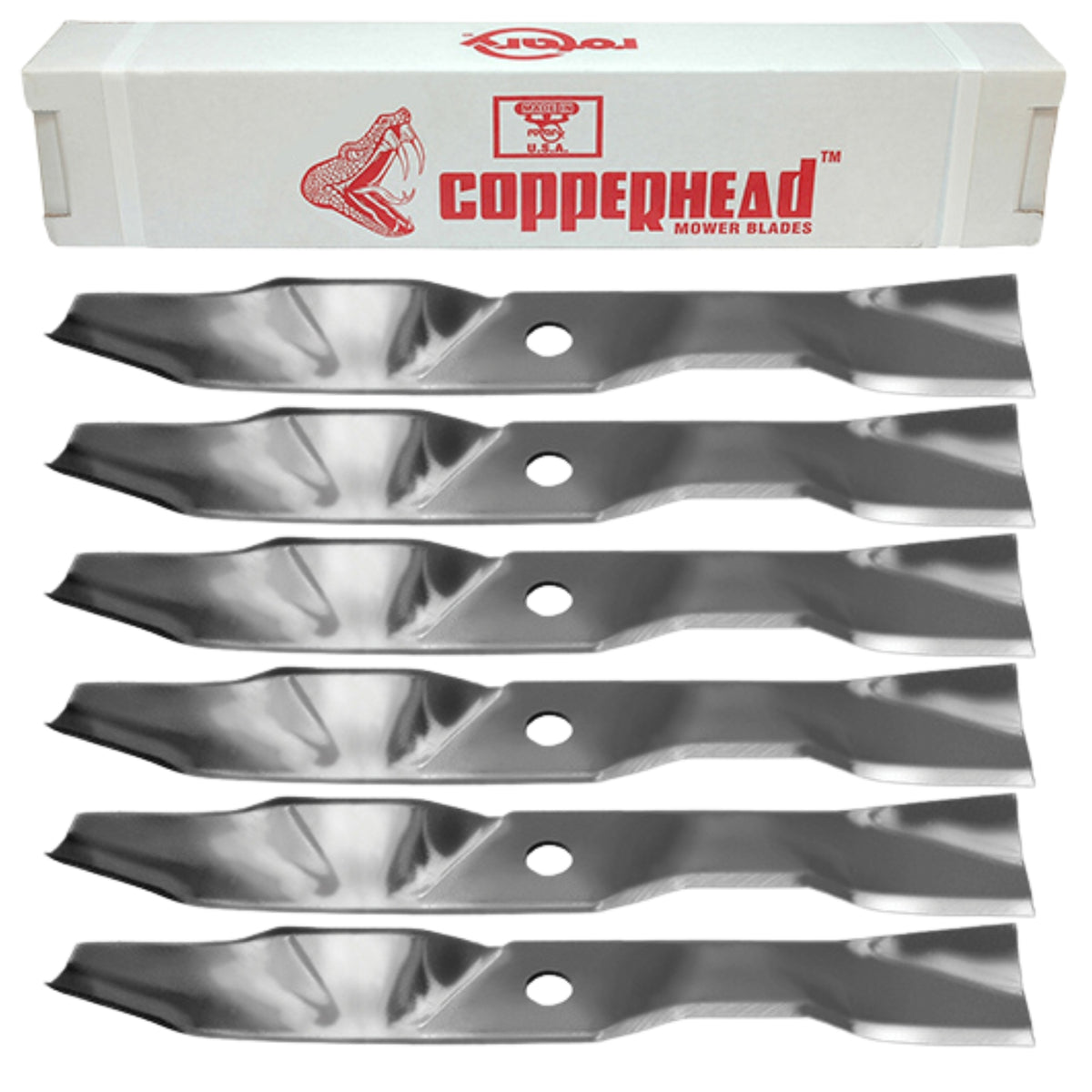 60" Exmark Mulch Kit Blade 6-Pack Rotary 11242-6 (20-1/2" x 15/16 ...