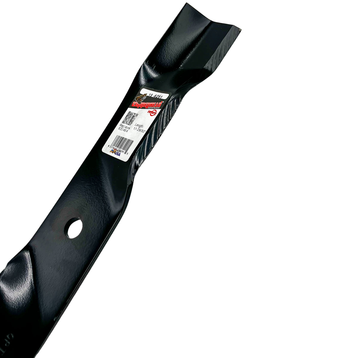 52" Exmark Wavy Mulching Blade For Mulch Kit Deck With 5/8" Center Hol ...