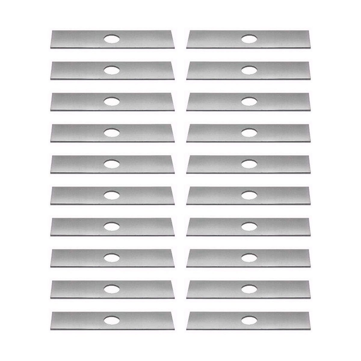 20-Pack - Edger Blades 7-11/16"x1" Unsharpened Non-Heat-Treated ...