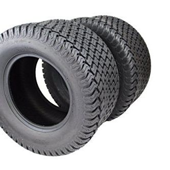 24x12.00-12 4-Ply Turf Tires for Lawn & Garden Mower (Set of 2 ...