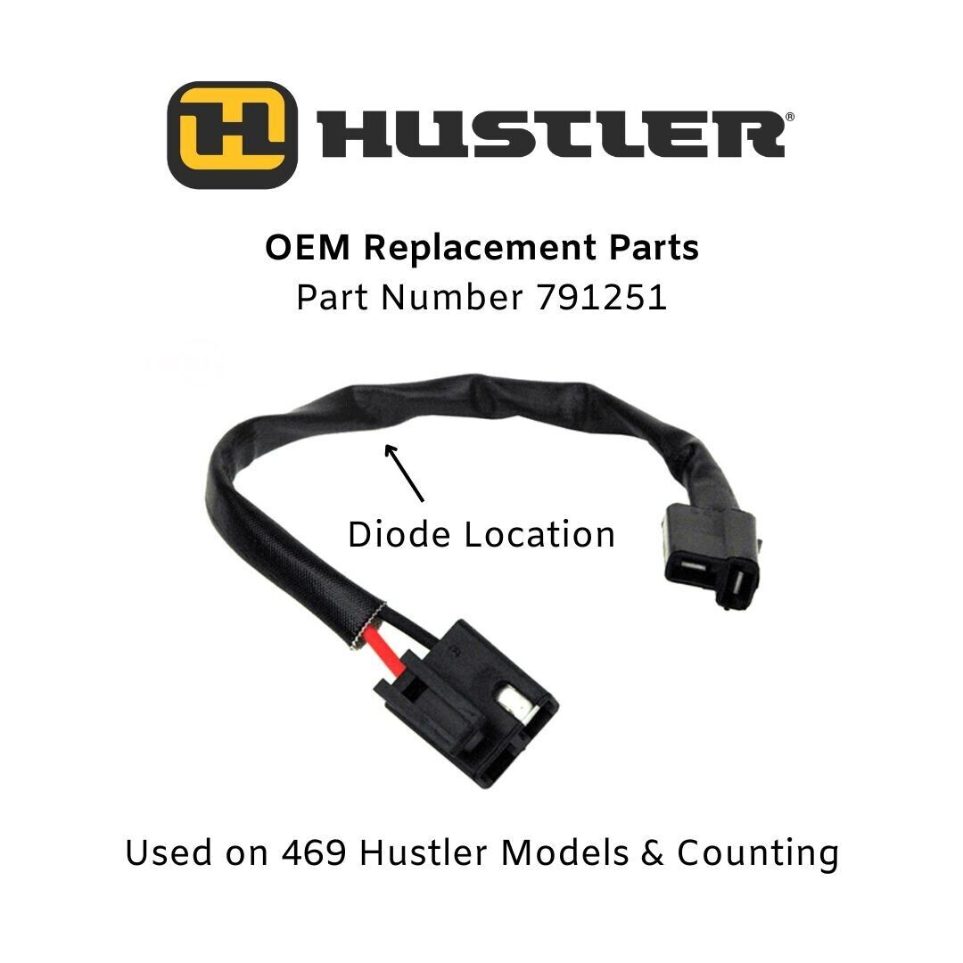 PTO Clutch Pigtail Hustler 791251 & Toro/Exmark 126-0624 – iGoPro Lawn ...