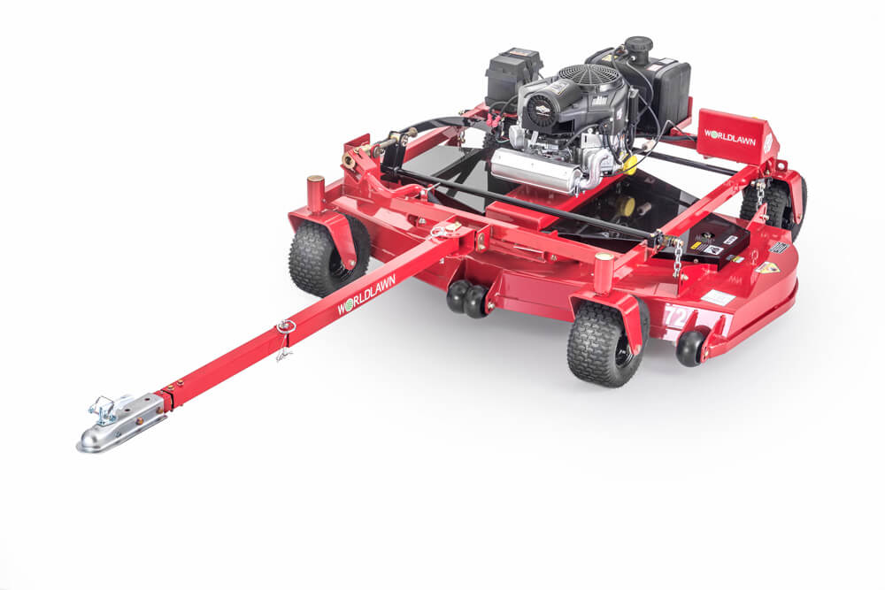 72" WorldLawn Tow Behind Finish Mower Trail Mower For ATVs UTVs & More ...