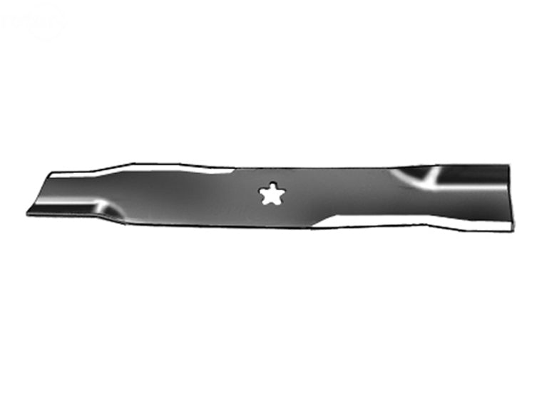 48" Husqvarna Mulching Blade (16-5/8" Long x 5-Point Star Hole ...